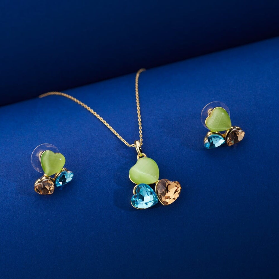 Buy Women's Pendant Sets Online | Blingvine